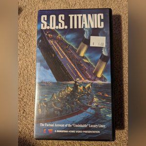 Media | Sos Titanic Vhs Tape Hard Shell | Poshmark